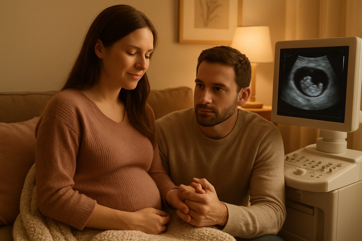 Écho 8SA 🤰 : Premiers regards sur bébé et secrets de la 1ère échographie